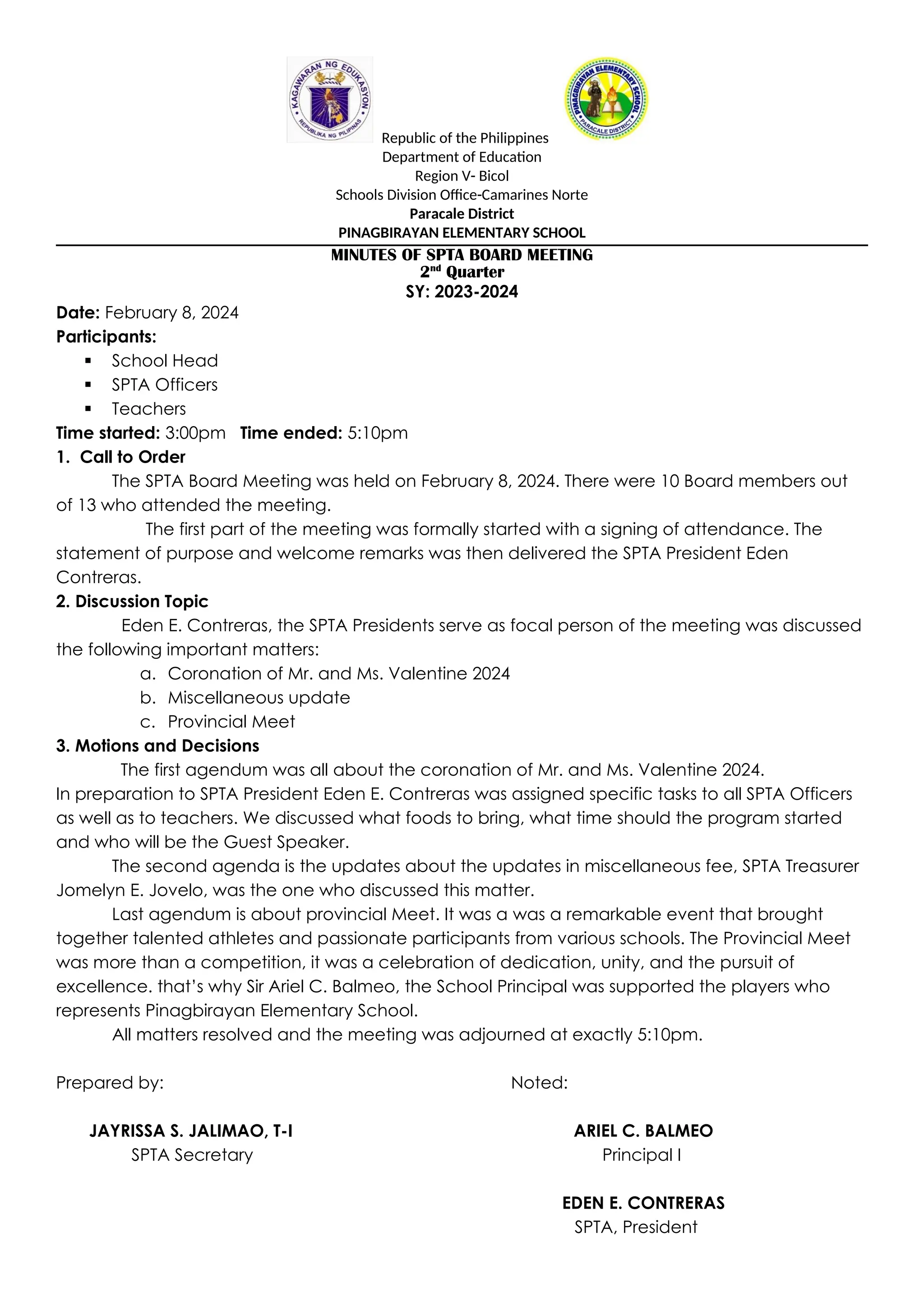 Minutes of meeting 2023-2024 (SPTA).docx