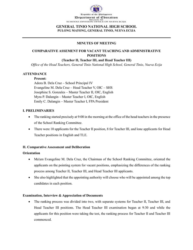 THE NARRATIV REPORT ABOUT THE MINUTES OF MEETINg (ranking).docx