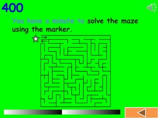 Minute to win it jeopardy | PPSX