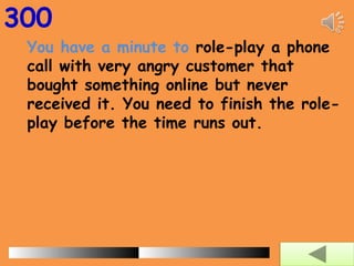 Minute to win it jeopardy | PPSX