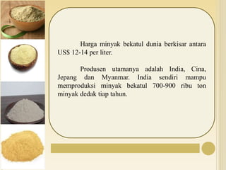 Minyak bekatul (ricebran oil) | PPT