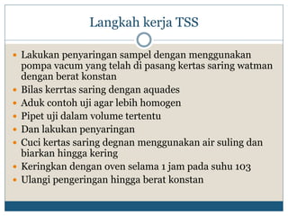 minyak lemak tss dan tds pada pengujian air.pptx