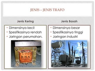 Minyak Transformator sebagai Bahan Dielektrik Cair untuk Isolasi dan ...