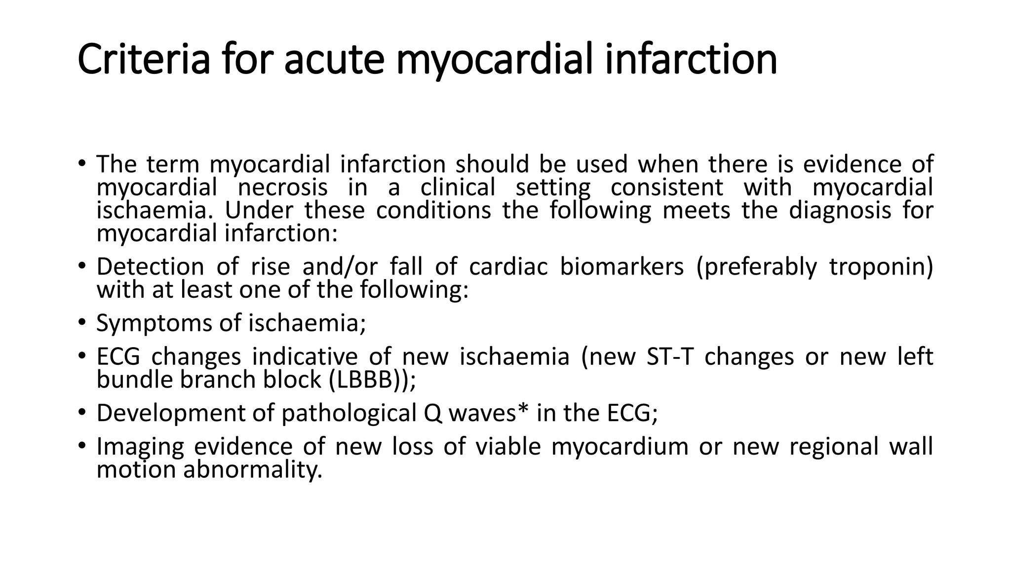 Miocardial Infarction.pdfsdnfjksdbfsjbsjfbs | PDF