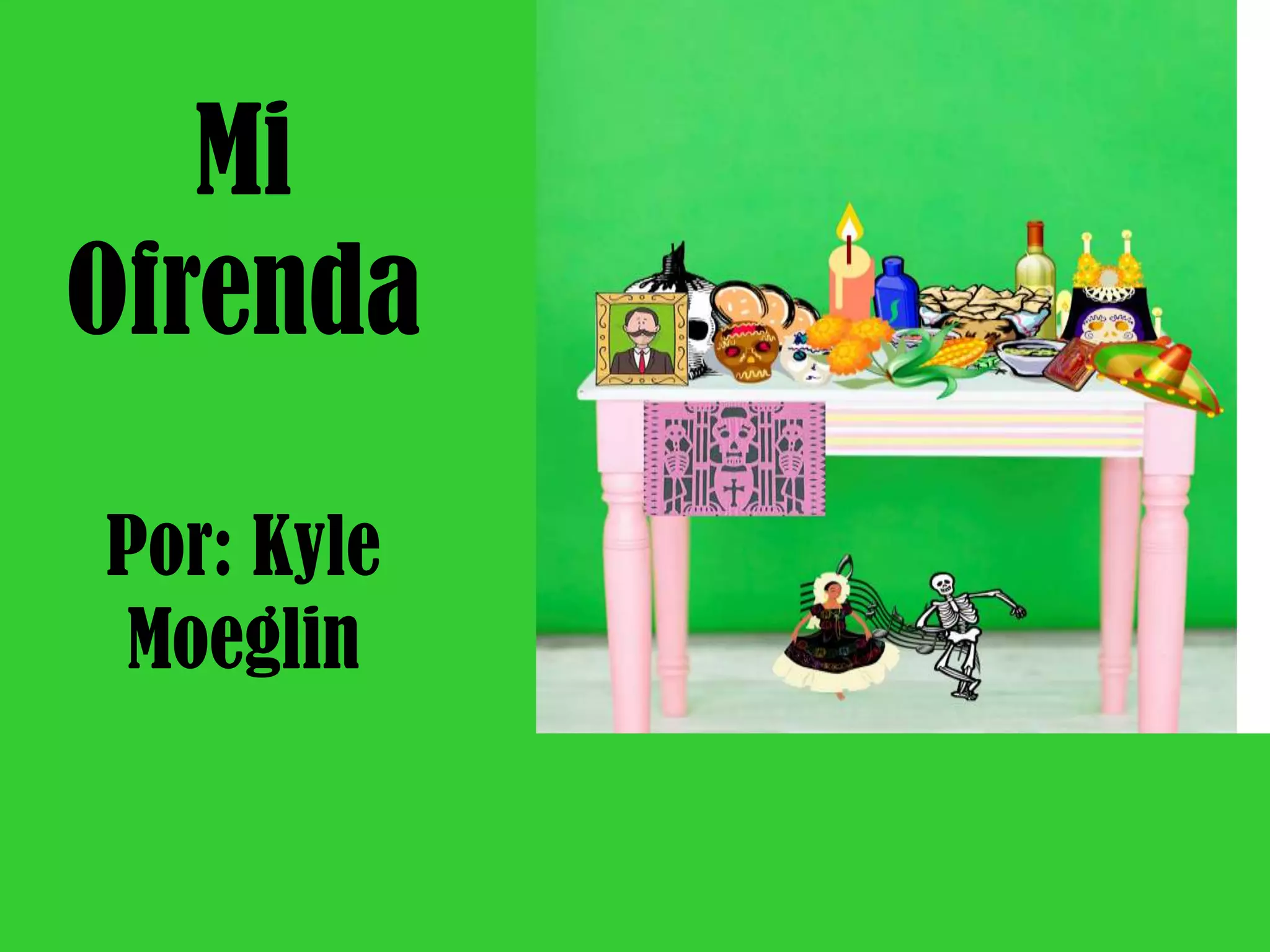 Mi ofrenda | PPTX