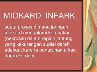 Miokard infark | PPT