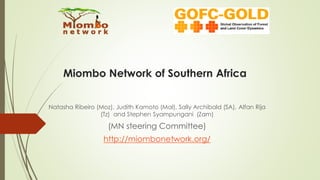 Fire emissions and carbon sequestration responses of miombo woodlands ...