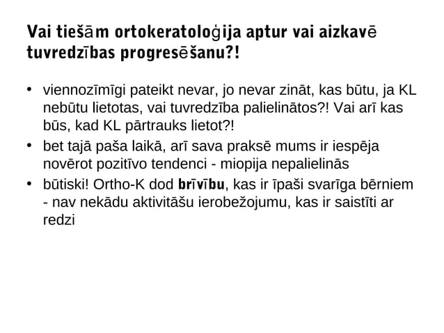 Miopijas kontrole | PPT