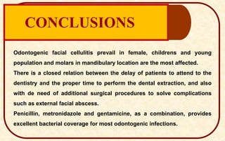 Odontogenic facial cellulitis. Management | PPTX
