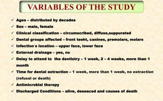 Odontogenic facial cellulitis. Management | PPTX