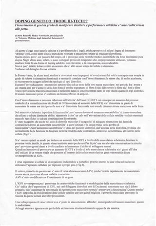 DOPING GENETICO: FRODE HI-TECH?? | PDF