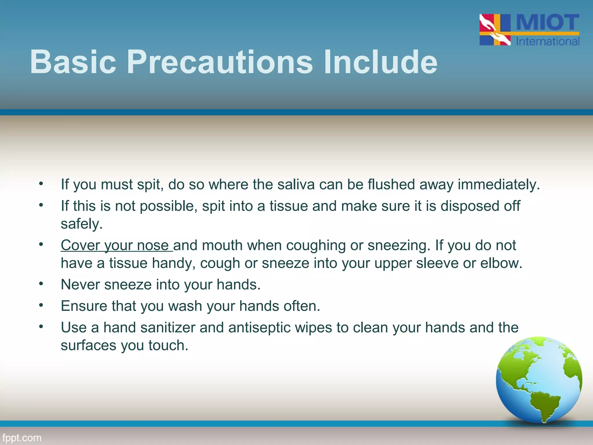 Please Do Not Spit!! | PPT