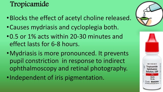 Miotics and mydriatics | PPTX | Eye and Vision Conditions | Diseases ...