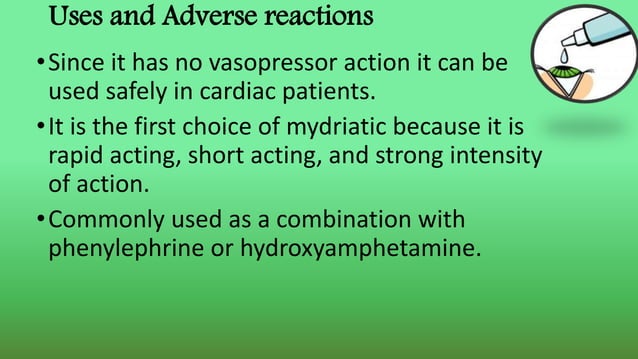 Miotics and mydriatics | PPTX | Eye and Vision Conditions | Diseases ...