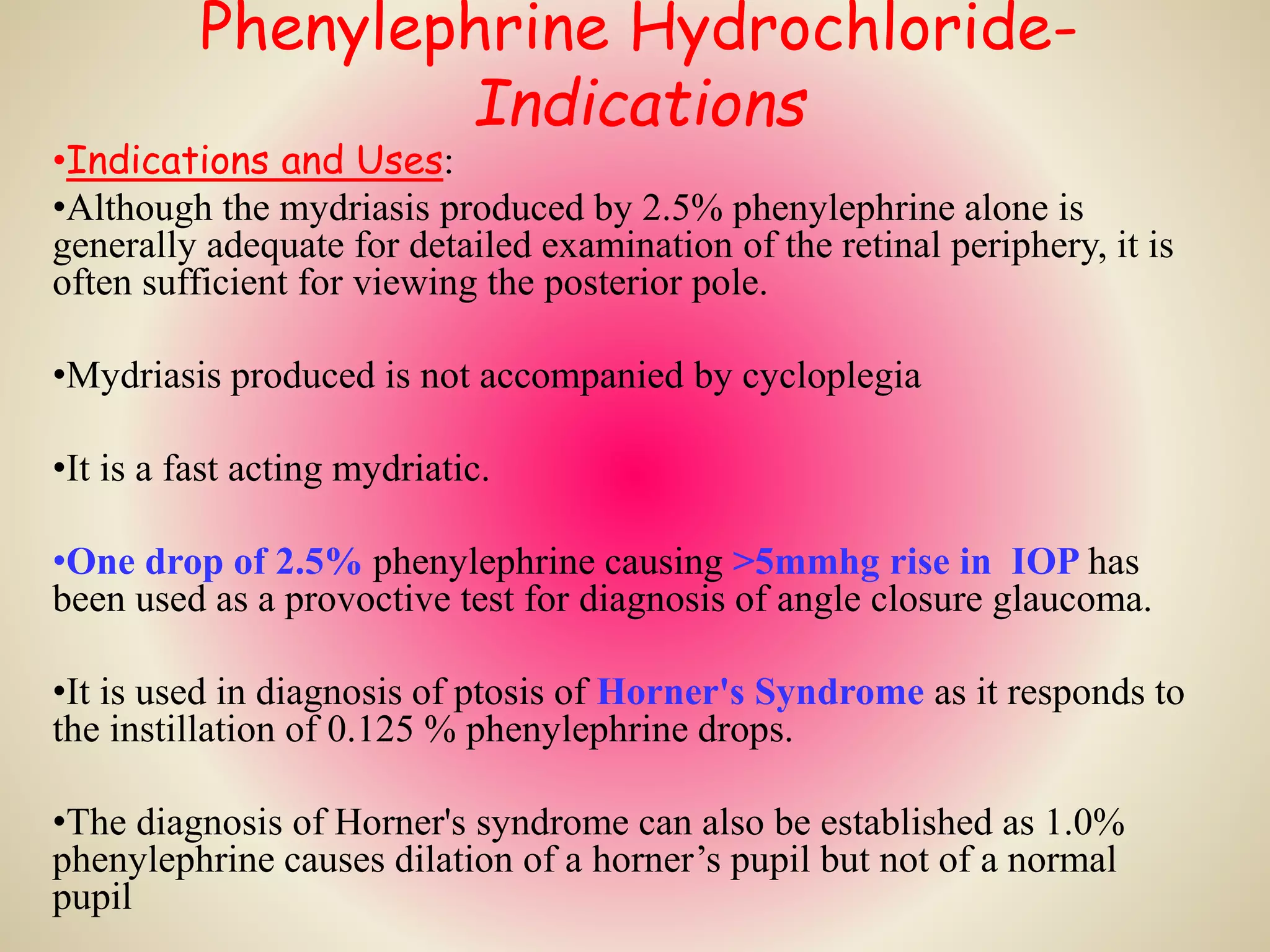 Miotics mydriatics cycloplegics | PPTX