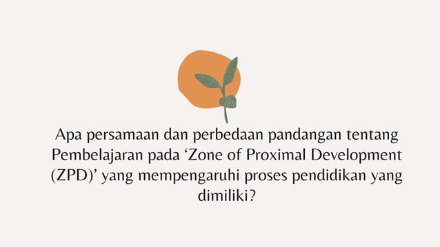 Zone of Proximal development | PPT