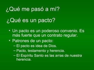 Mi Pacto Con Dios. | PPT