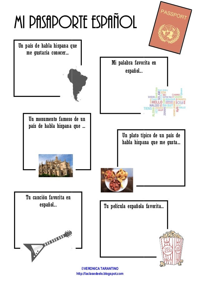 Mi pasaporte español