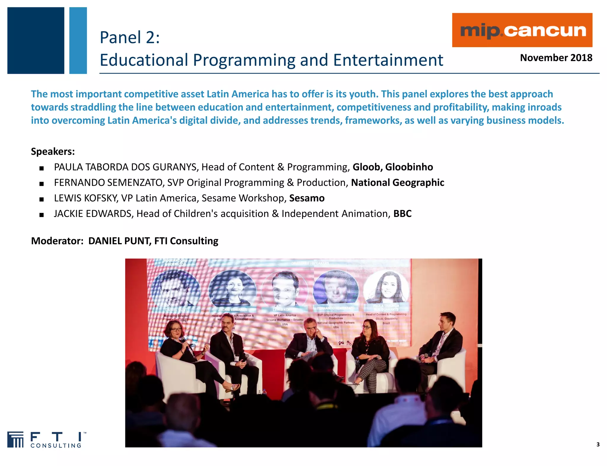 Mip Cancun Panel Recap | PPT