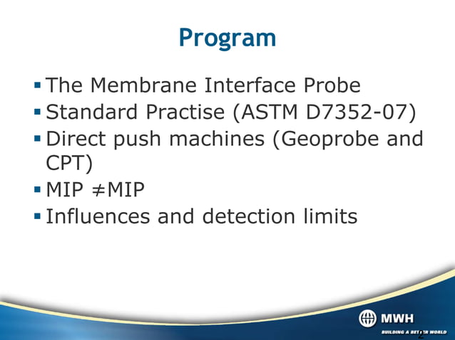 The Membrane Interface Probe | PPT