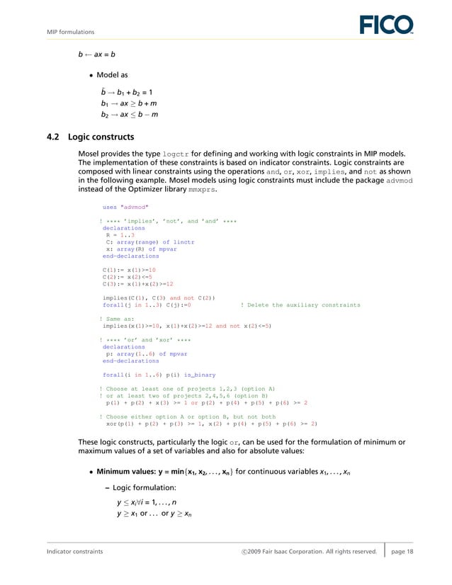 Mip formulations quick_reference (2) | PDF