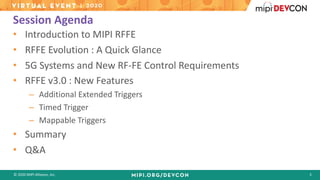 MIPI DevCon 2020 | Snapshot of MIPI RFFE v3.0 from a System ...