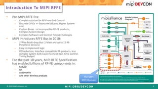 MIPI DevCon 2020 | Snapshot of MIPI RFFE v3.0 from a System ...