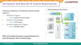 MIPI DevCon 2020 | Snapshot of MIPI RFFE v3.0 from a System ...