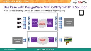 MIPI DevCon 2020 | Why an Integrated MIPI C-PHY/D-PHY IP is Essential | PDF