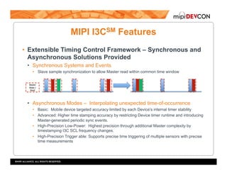 MIPI DevCon 2016: A Developer's Guide to MIPI I3C Implementation | PDF