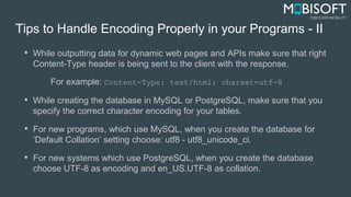 Understanding Character Encodings | PPT