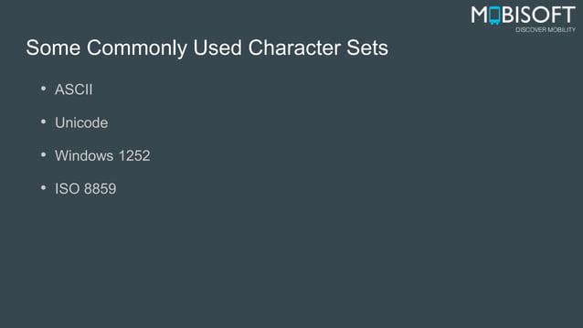 Understanding Character Encodings | PPT
