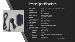 Mipl Genset Remote Monitoring System | PPT