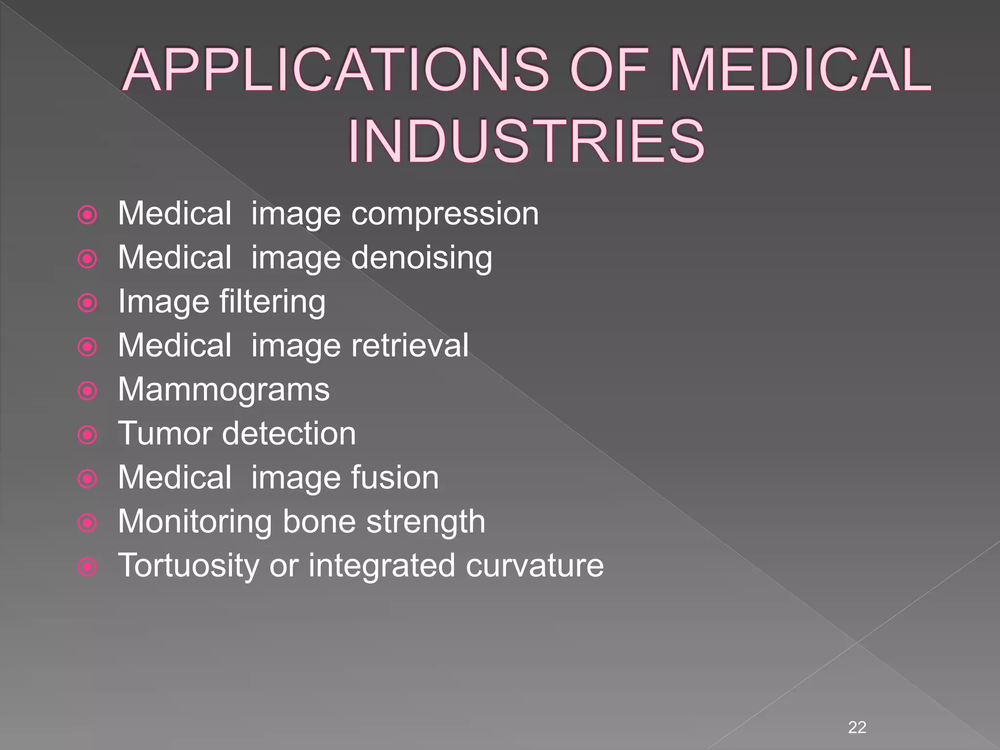 MEDICAL IMAGE PROCESSING | PPTX