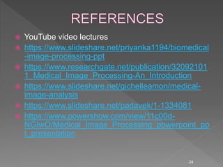 MEDICAL IMAGE PROCESSING | PPTX