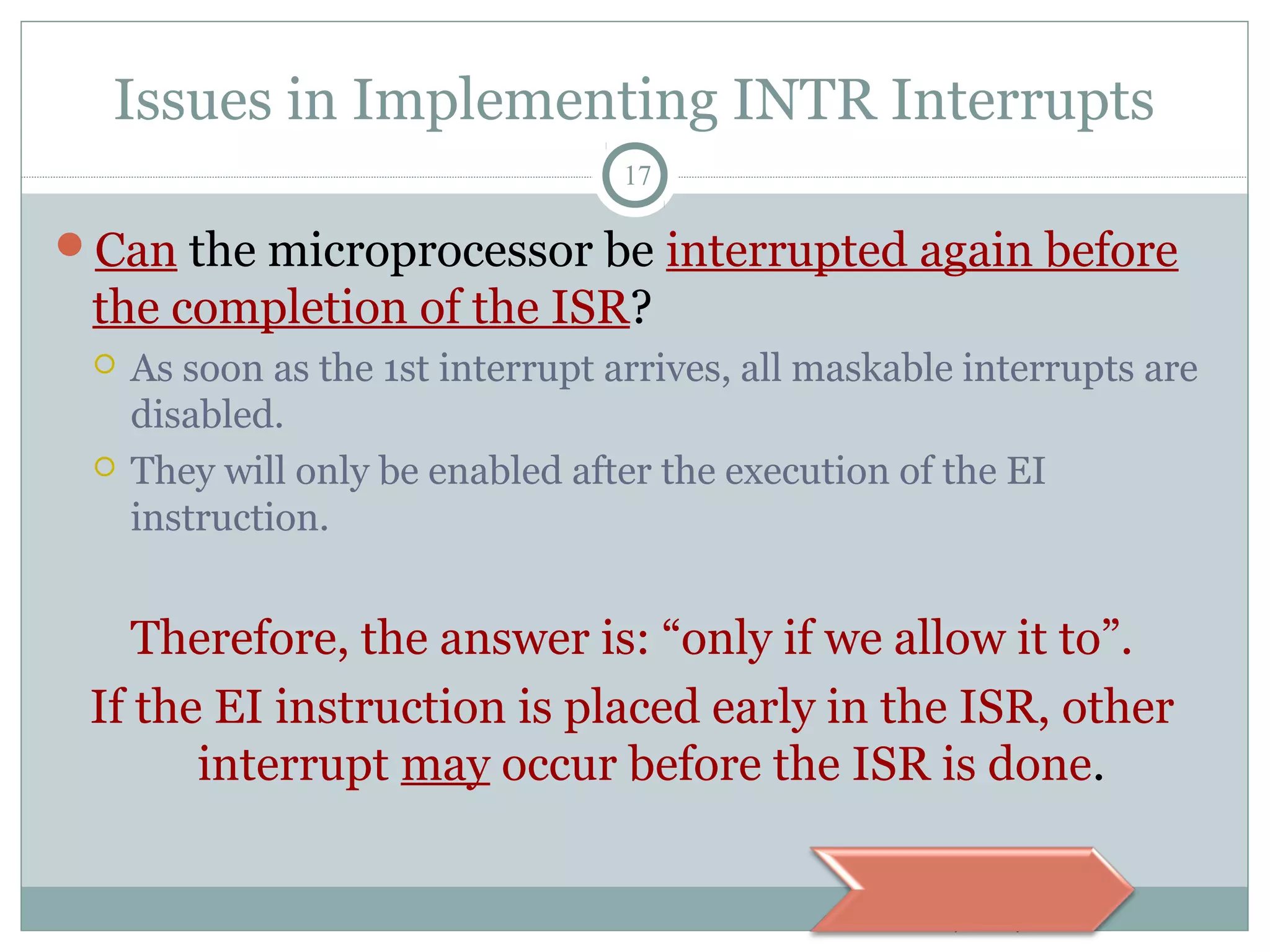 Types of Interrupts with details Mi ppt | PPT | Operating Systems ...