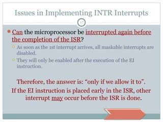 Types of Interrupts with details Mi ppt | PPT