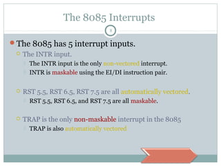 Types of Interrupts with details Mi ppt | PPT