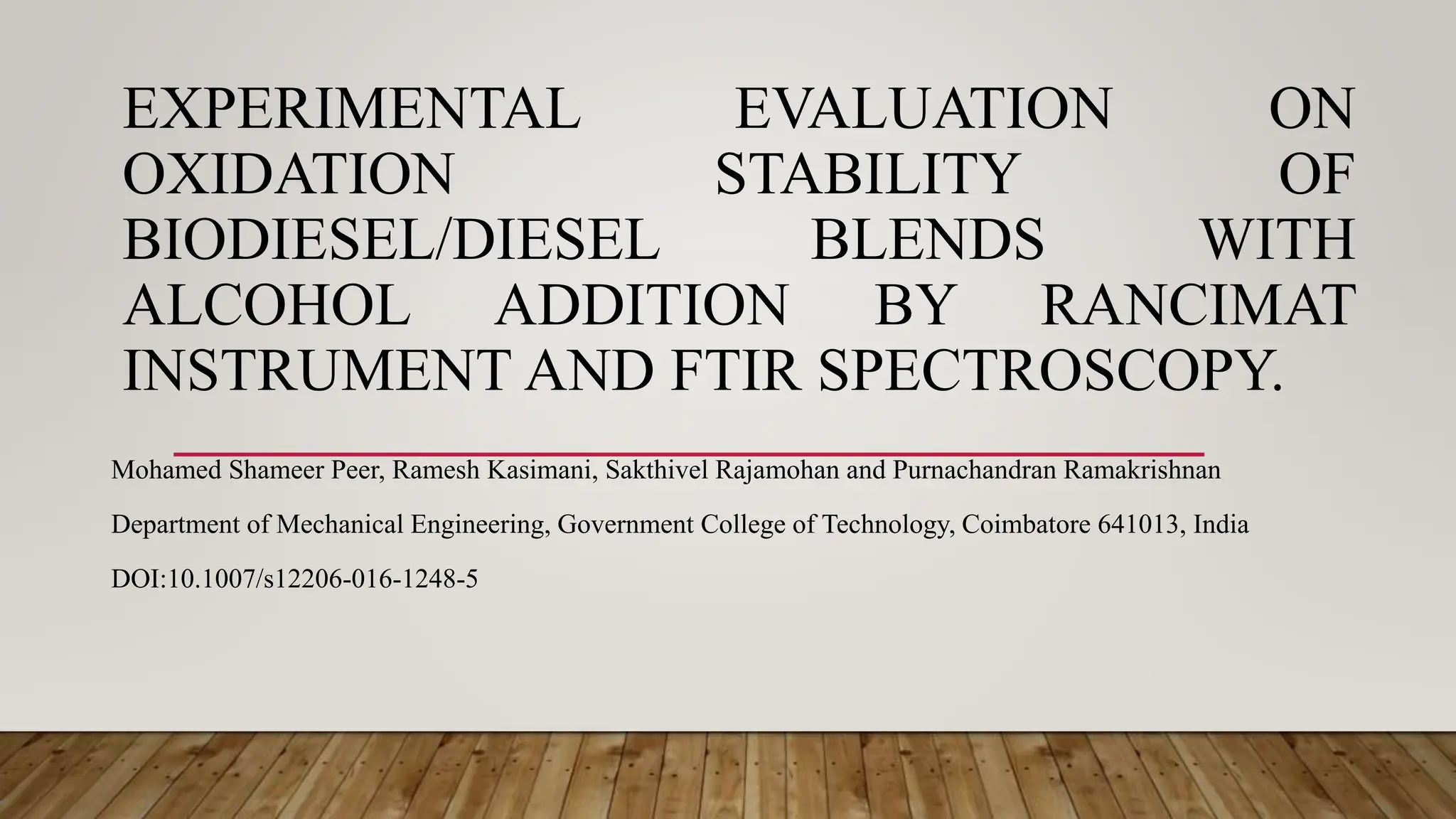 FTIR (Fourier transform infra-red) Spectroscopy | PPT FTIR (Fourier transform infra-red) Spectroscopy | PPT