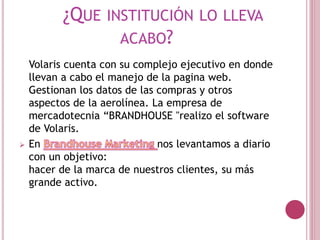 el software volaris | PPTX