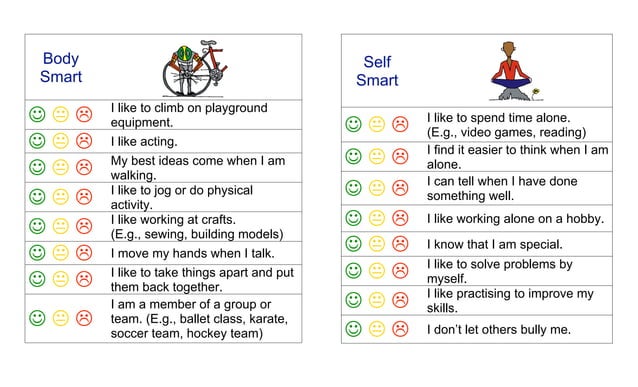 1.2. MULTIPLE INTELLIGENCES SURVEY | PDF