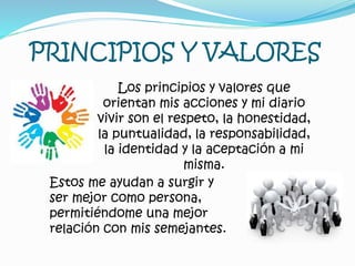 Mi proyecto de vida | PPTX