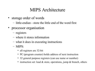 Mips | PPT