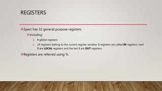 Mips and sparc | PPT