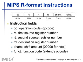Mips architecture | PPT | Programming Languages | Computing
