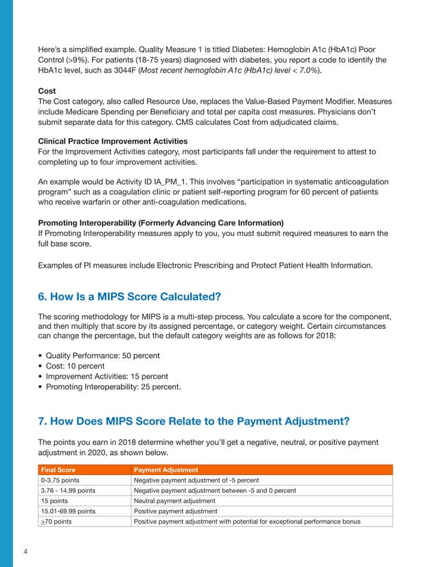Merit-Based Incentive Payment System Quick Guide By SuperCoder’s MIPS Manager | PDF