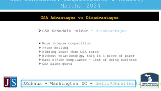 GSA Schedules - Requirements And Reality | PPTX