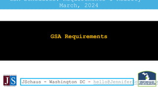 GSA Schedules - Requirements And Reality | PPTX