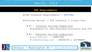 GSA Schedules - Requirements And Reality | PPTX