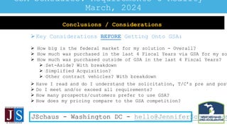 GSA Schedules - Requirements And Reality | PPTX